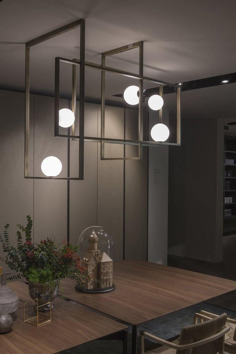 Mondrian Glass Ceiling Light | DWHOME