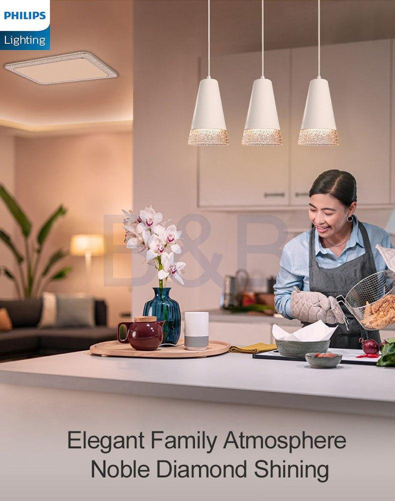 44015 Philips Dining Pendant Light Three Header Modern Simple Room