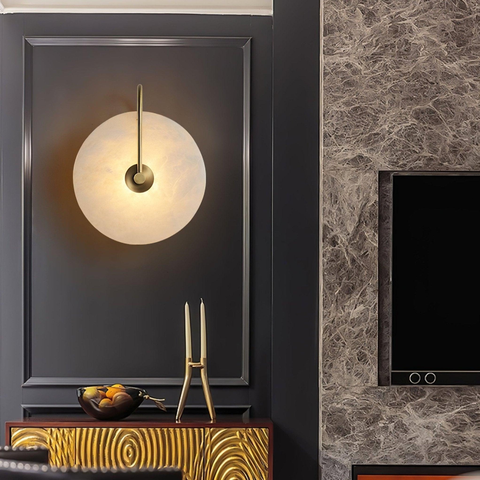 Alabaster LED Wall Lamp | DWHOME