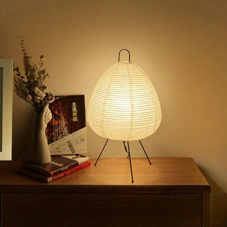 Alya Rice Paper Table Lamp | DWHOME