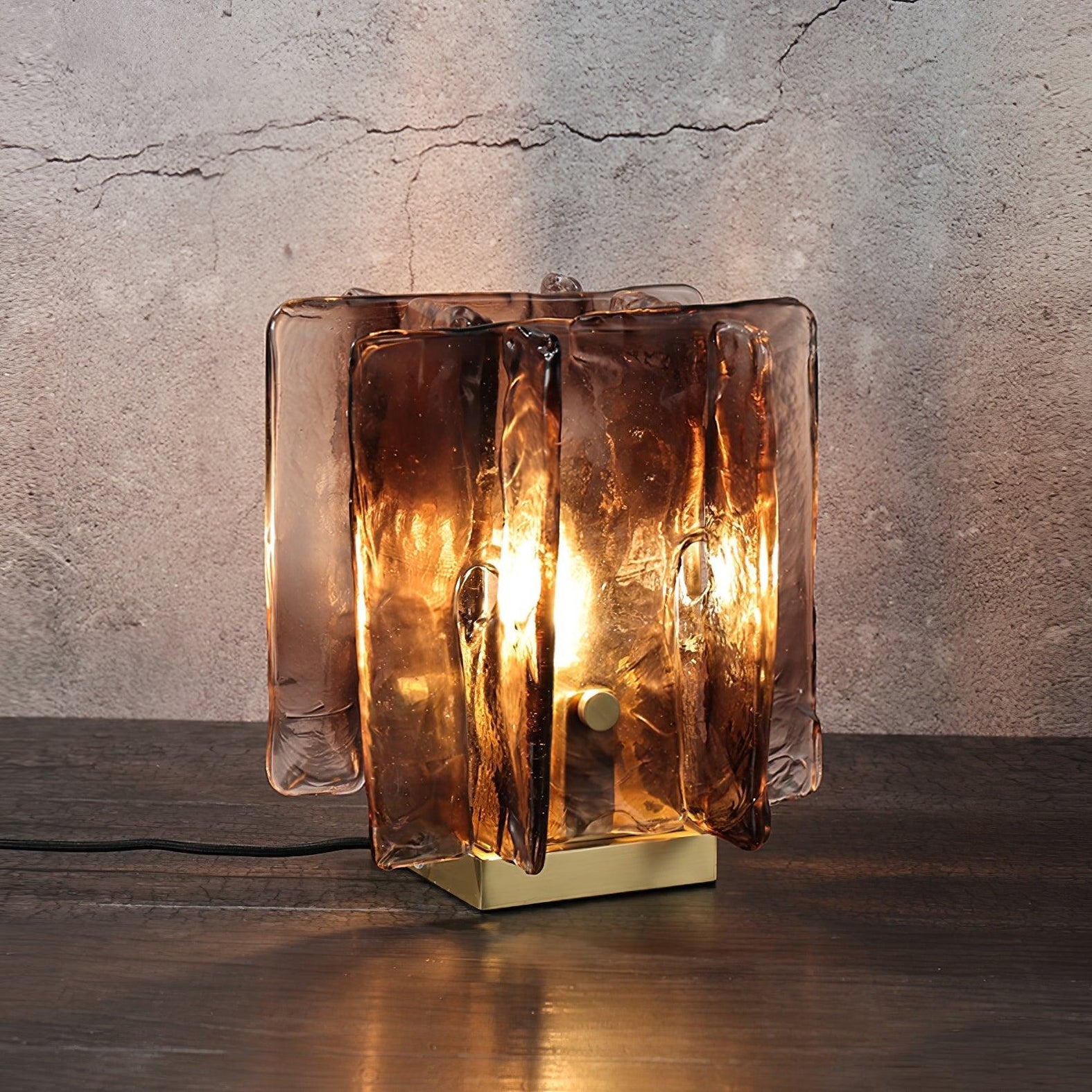 Amber Building Block Table Lamp | DWHOME
