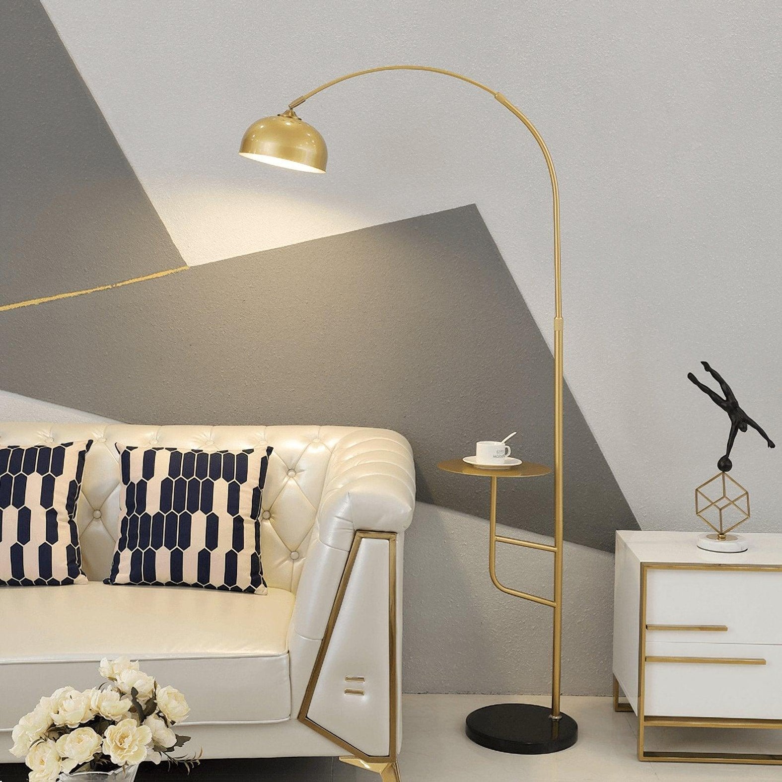 Arc Bell Floor Lamp | DWHOME