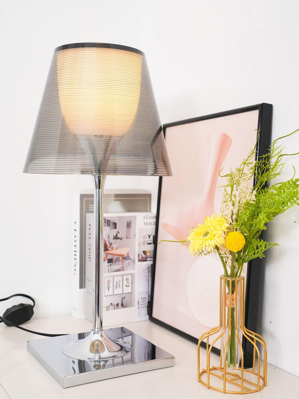 Chrome Prism Table Lamp | DWHOME