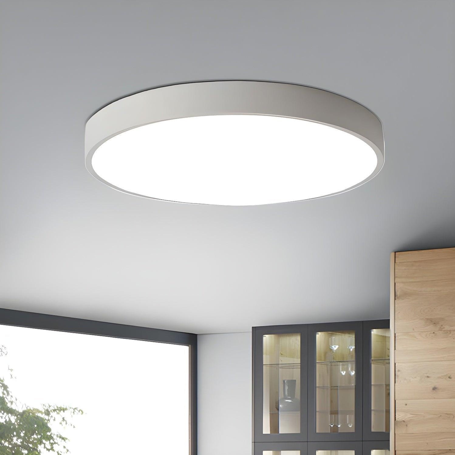 Circular Slimline Ceiling Light | DWHOME