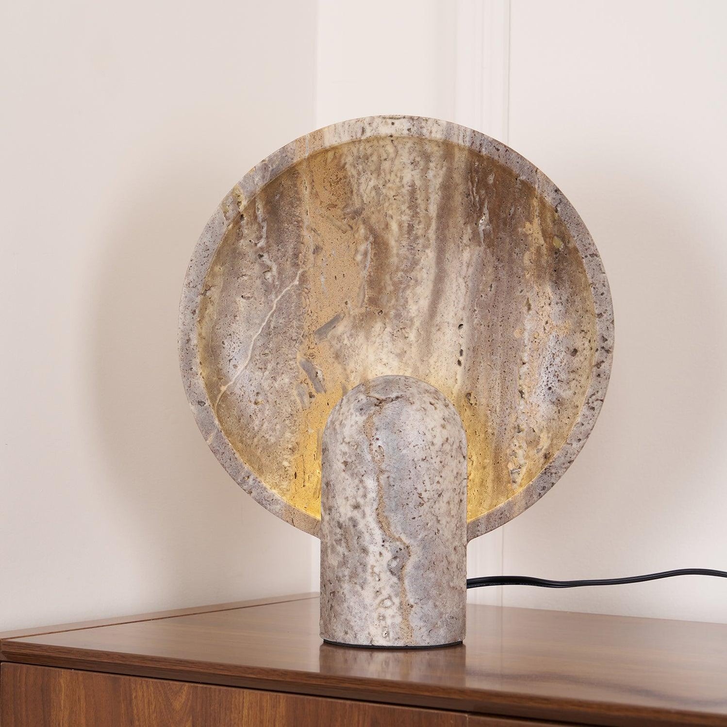 Eclipse Stone Table Lamp | DWHOME