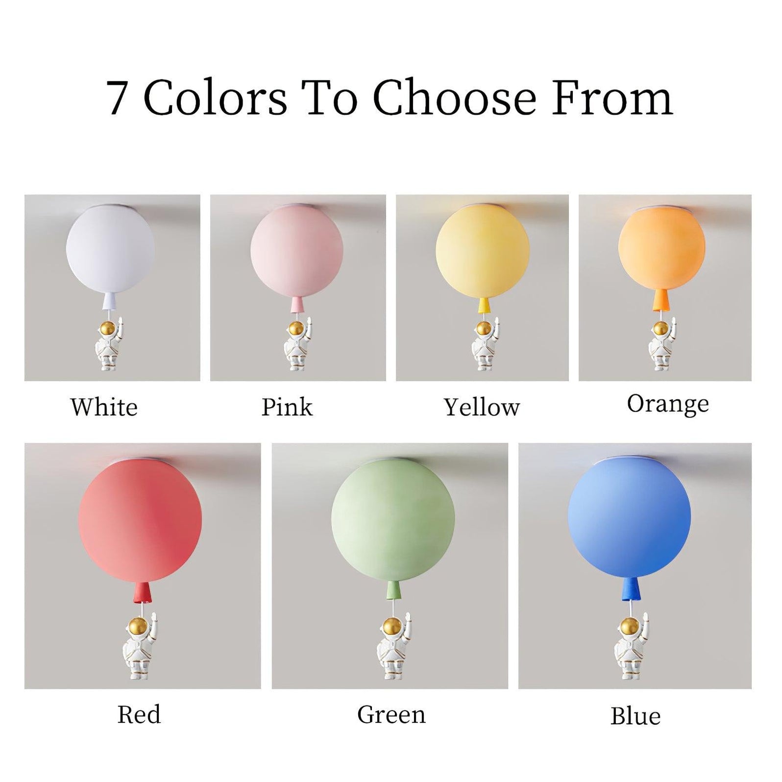 Frosted Balloon Ceiling Light | DWHOME