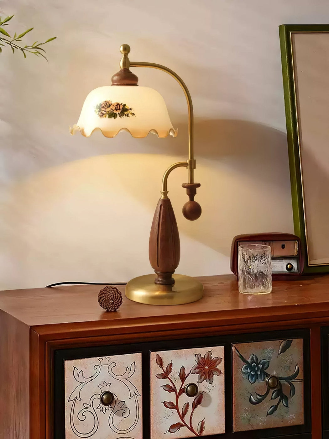 Heritage Bloom Table Lamp | DWHOME