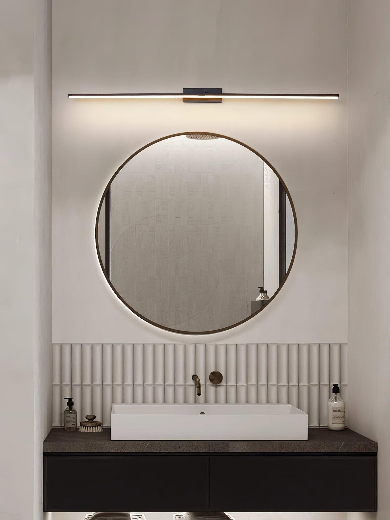 Metal Linear Mirror Wall Light | DWHOME