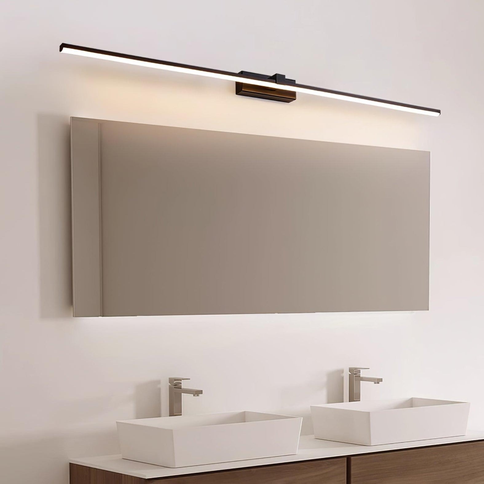 Metal Linear Mirror Wall Light | DWHOME