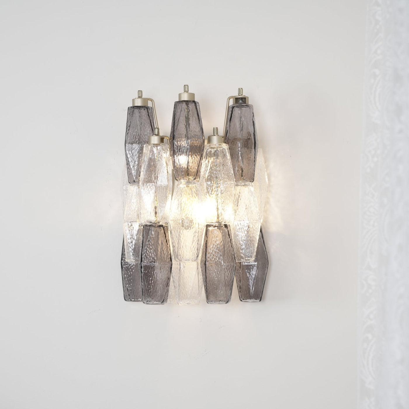 Murano Rhombus Glass Wall Lamp | DWHOME