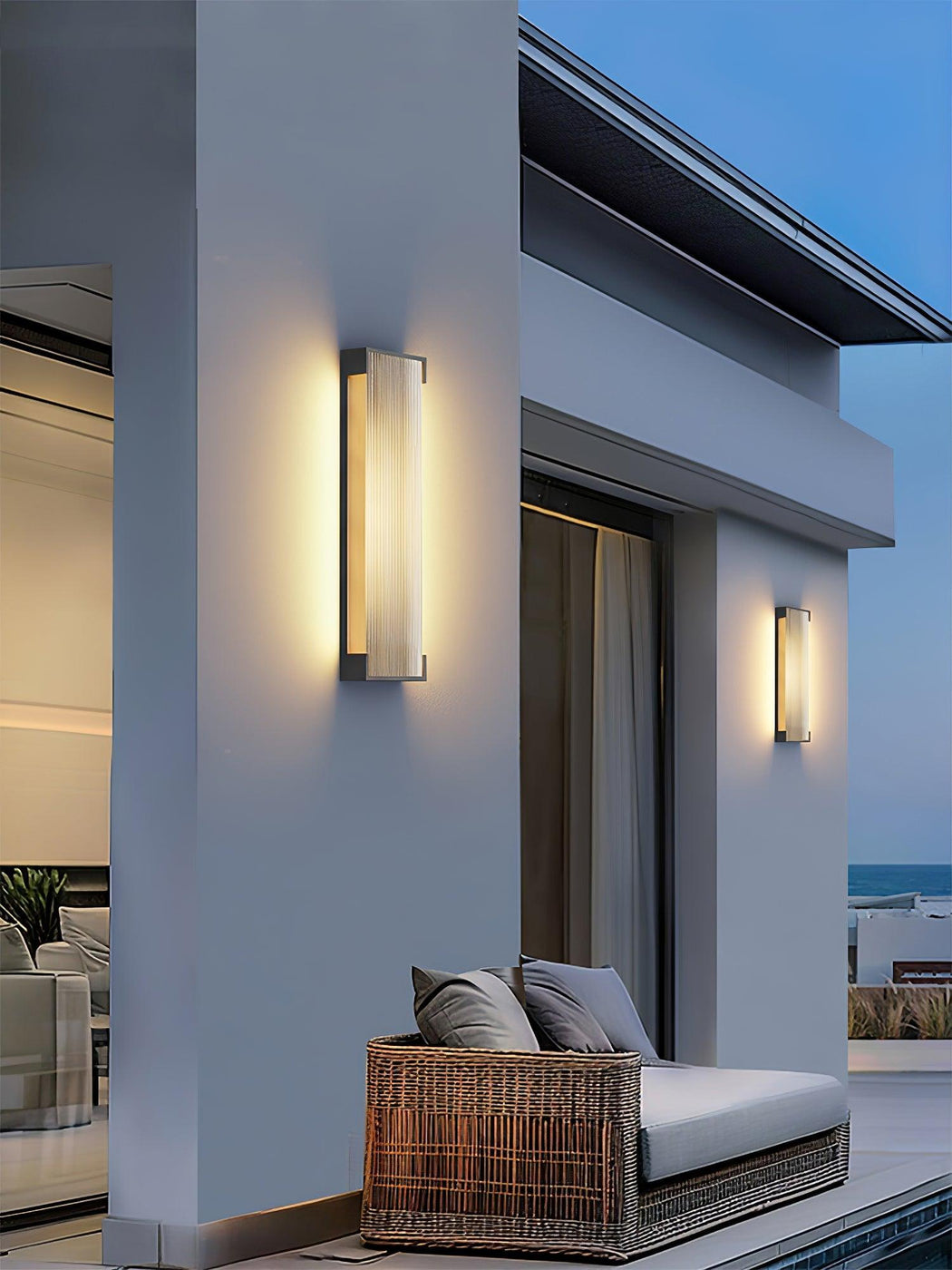 Rectangular Outdoor Wall Light | DWHOME