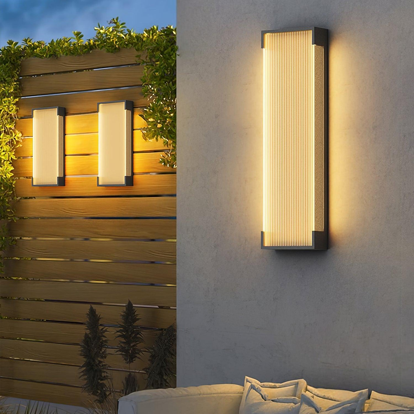 Rectangular Outdoor Wall Light | DWHOME