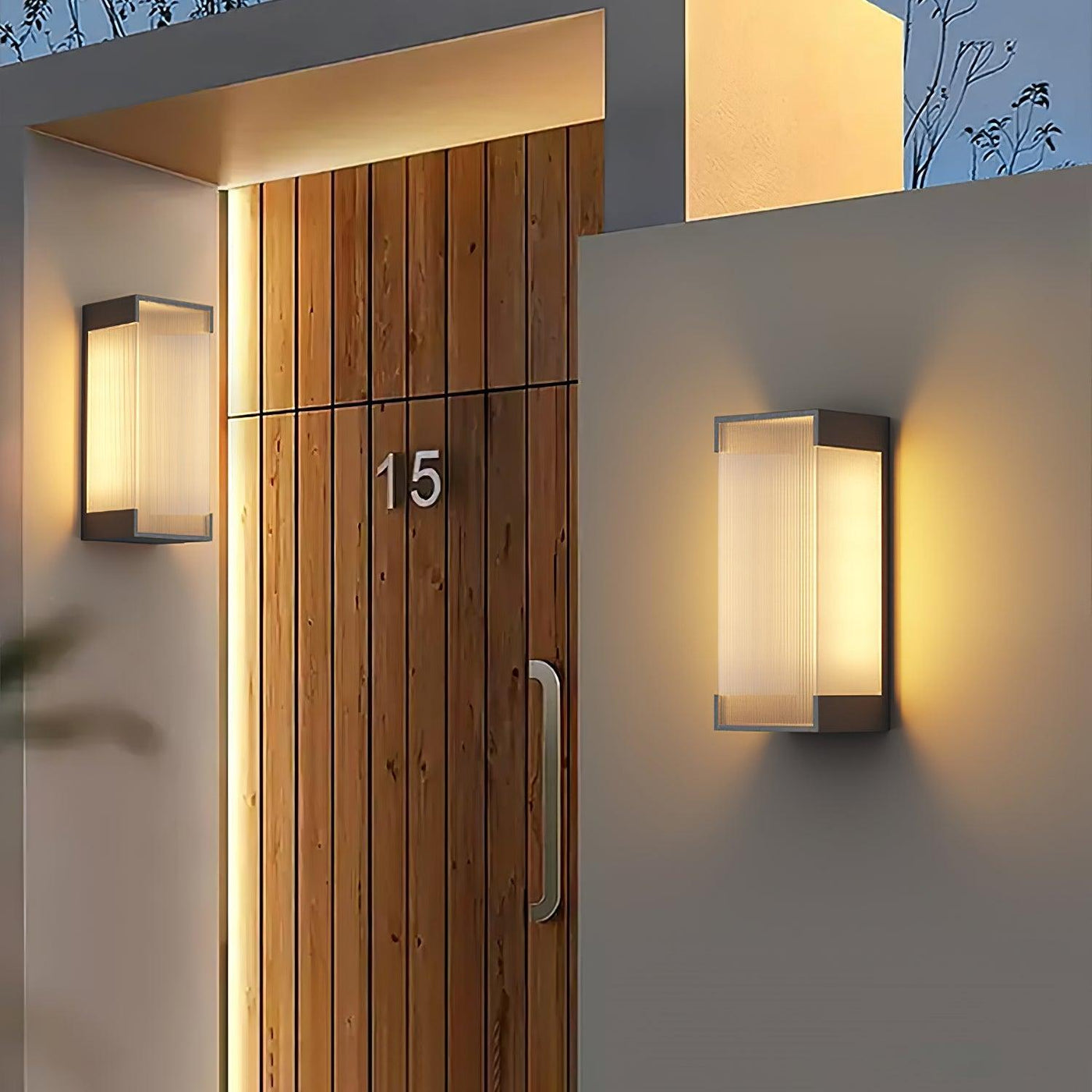 Rectangular Outdoor Wall Light | DWHOME