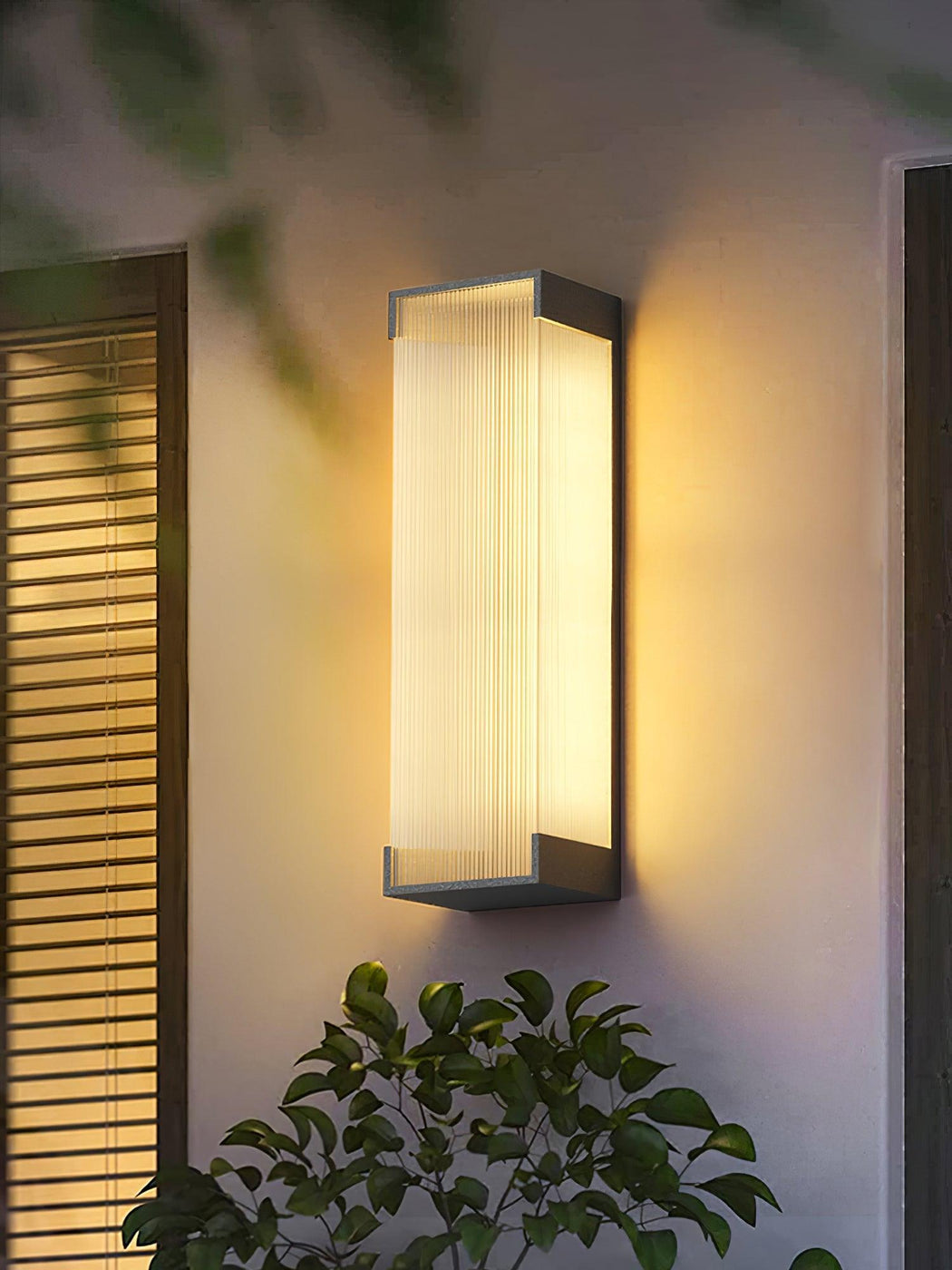 Rectangular Outdoor Wall Light | DWHOME