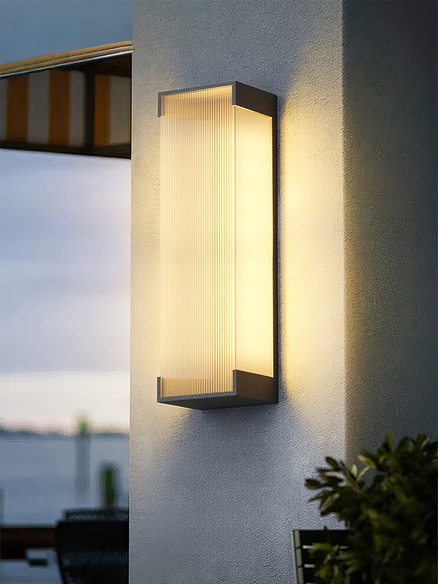 Rectangular Outdoor Wall Light | DWHOME