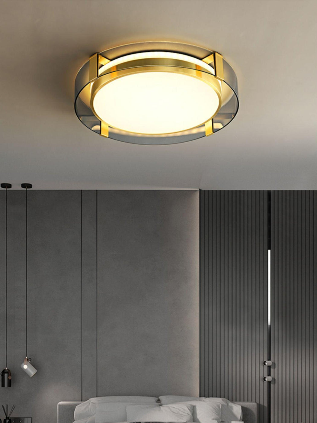 Round Low Profile Ceiling Light | DWHOME