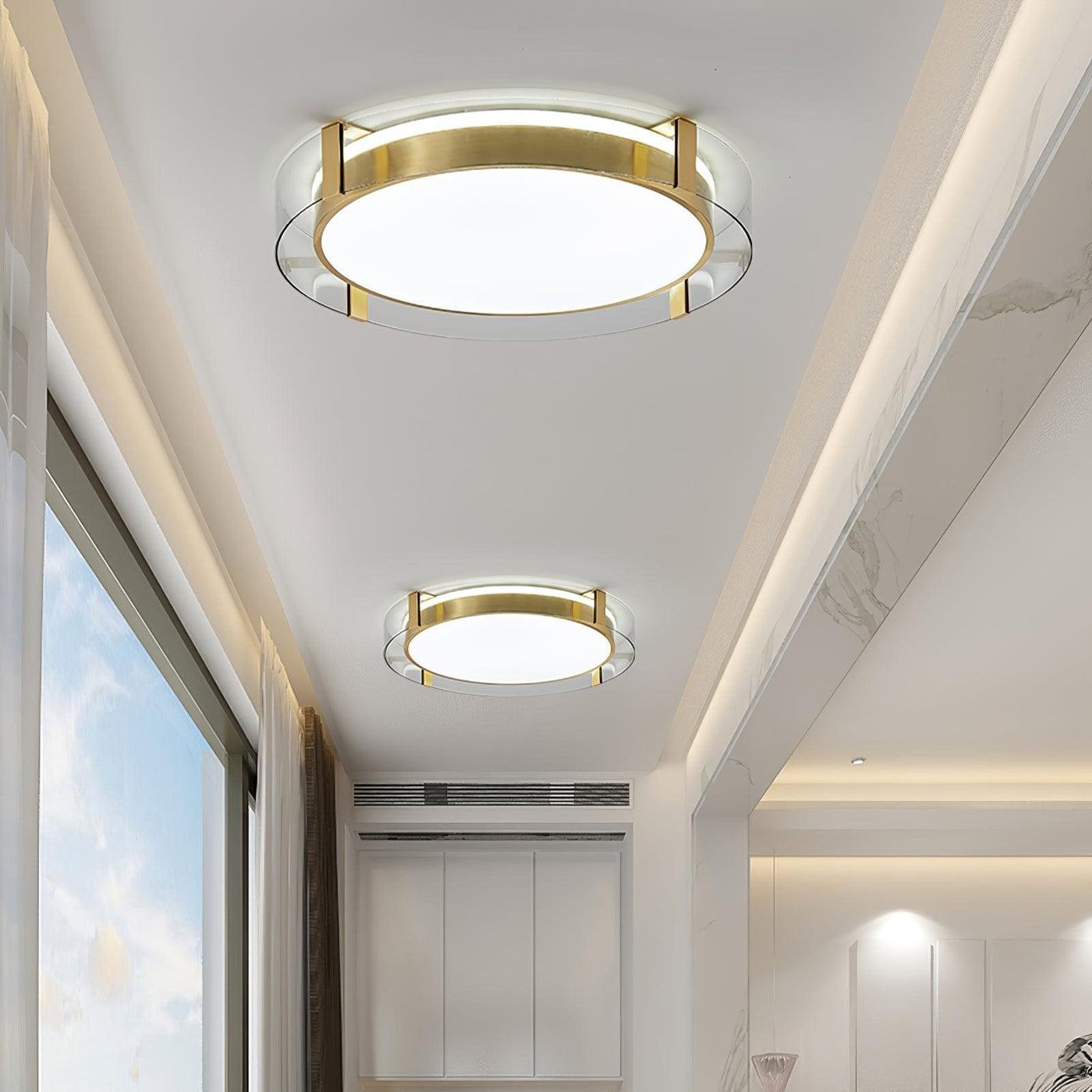 Round Low Profile Ceiling Light | DWHOME