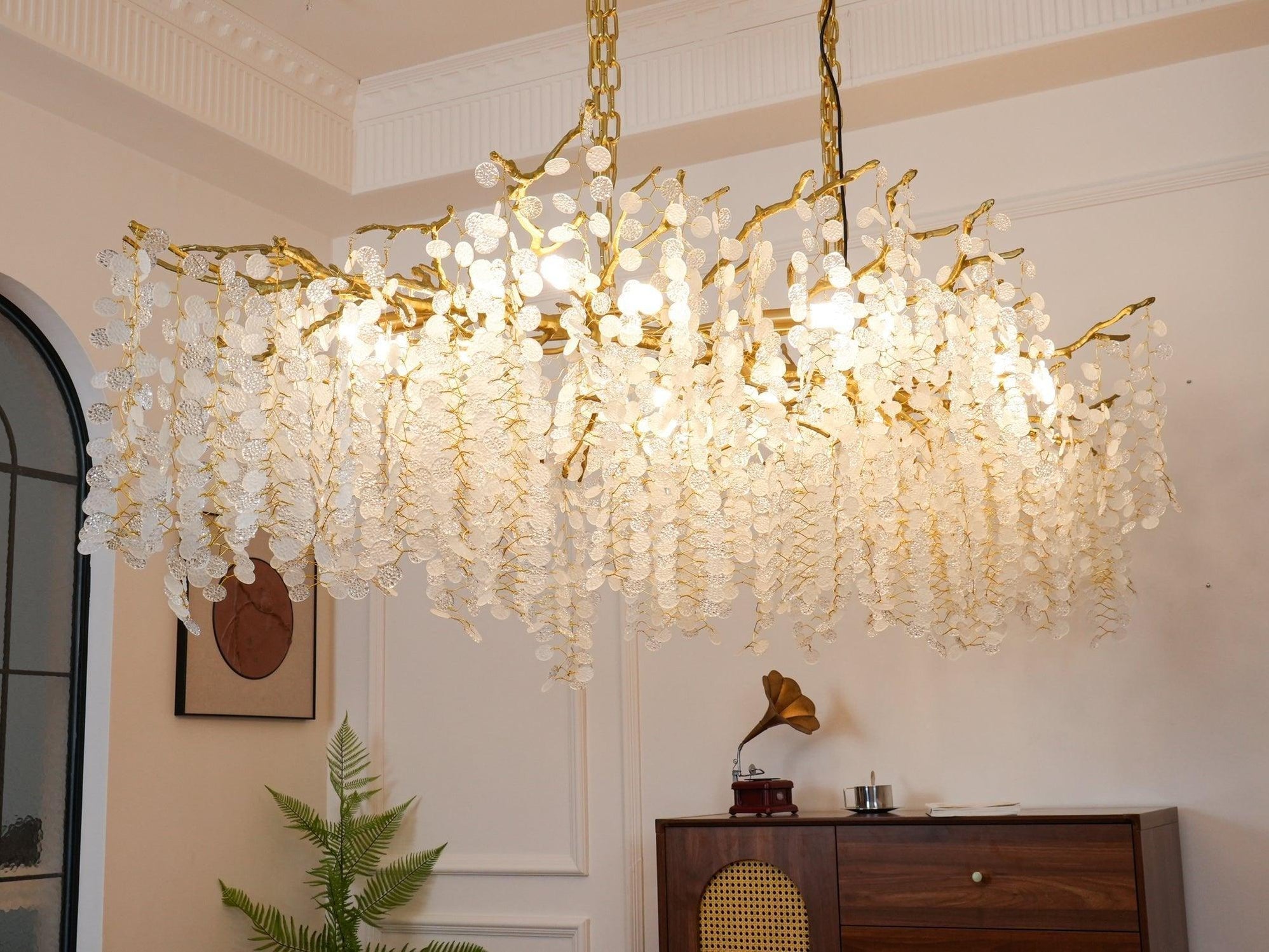 Shiro Noda Crystal Chandelier | DWHOME
