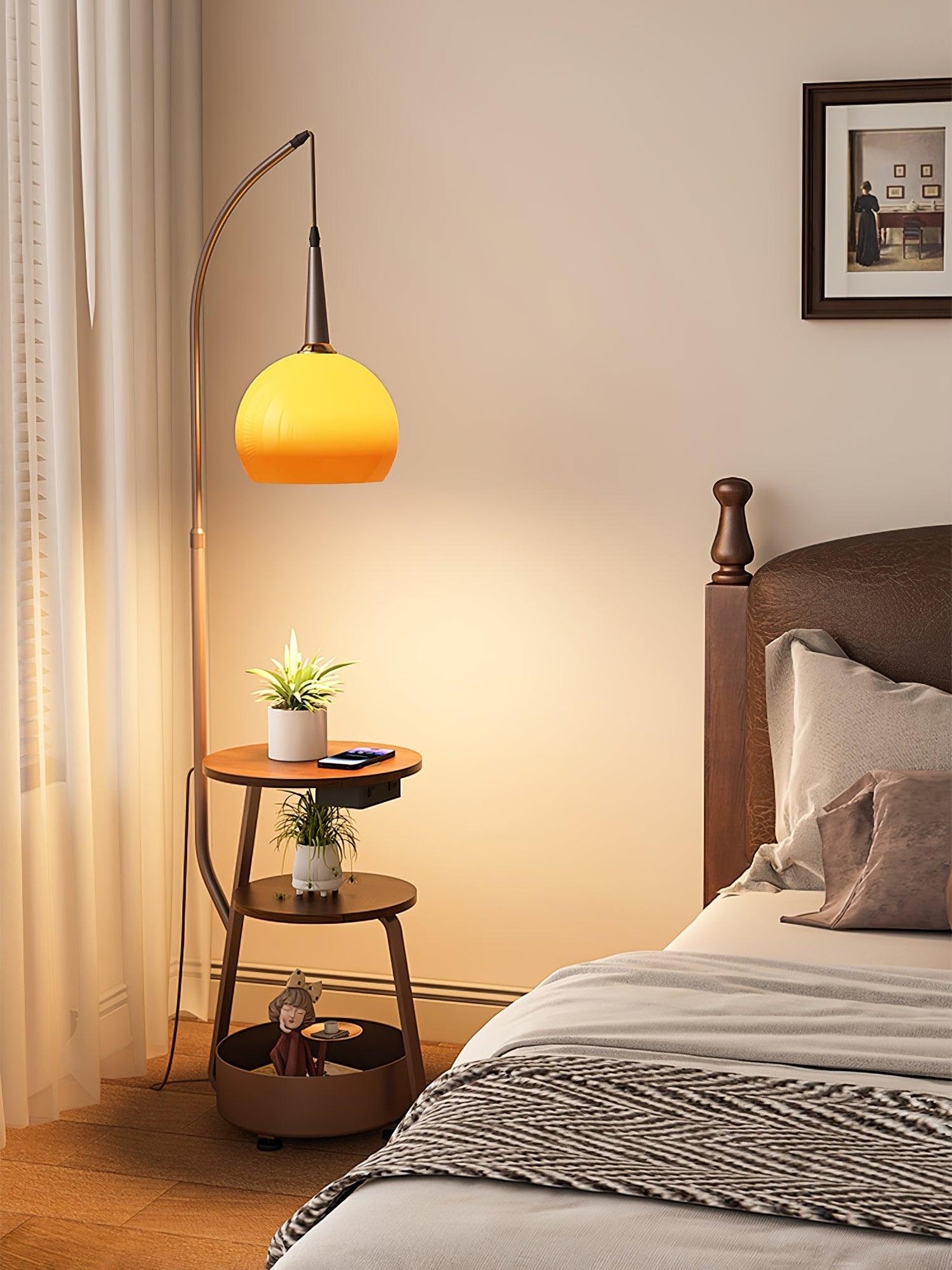 Solstice Arc Floor Lamp | DWHOME
