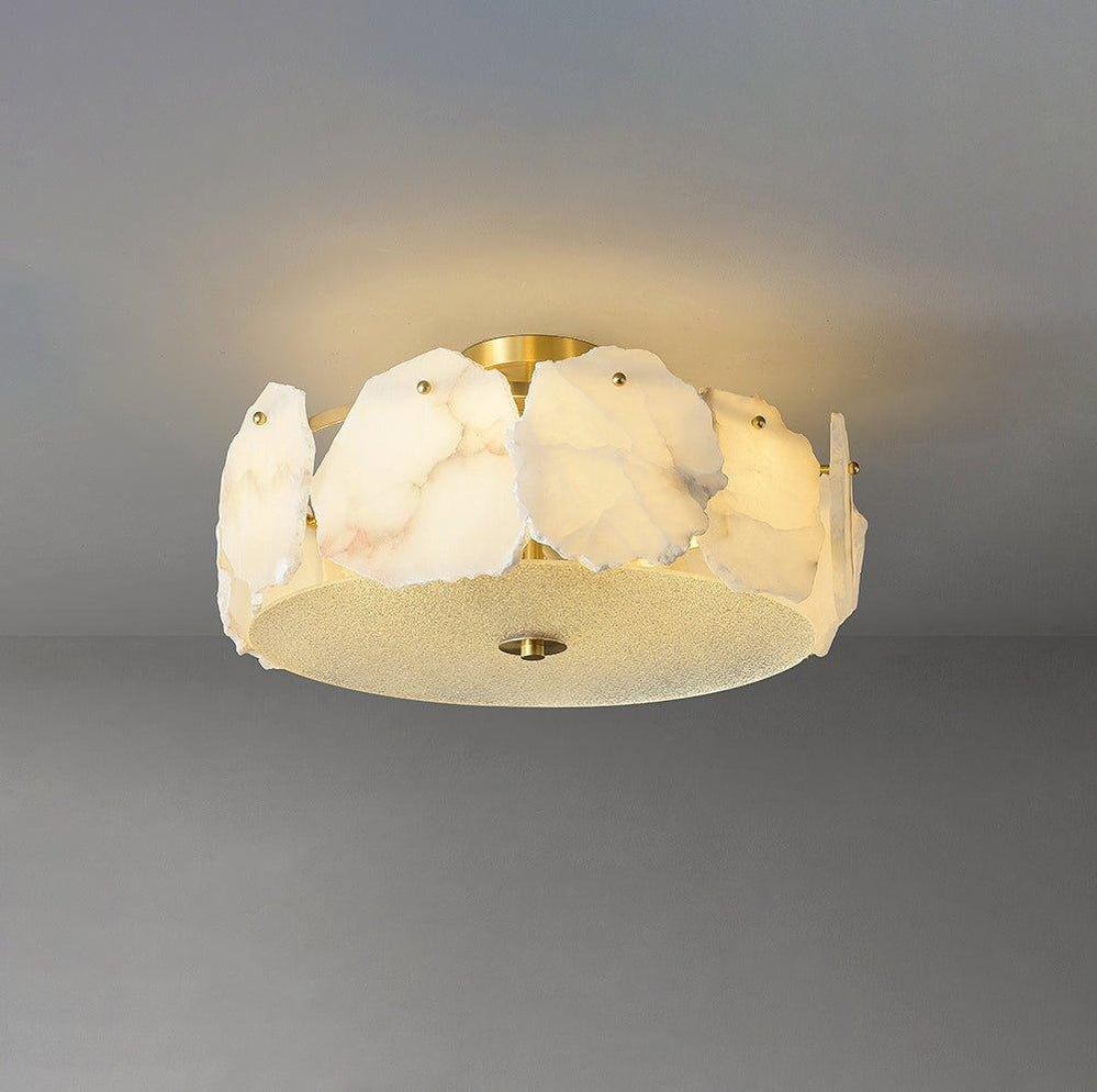 Valeria Alabaster Ceiling Lamp | DWHOME