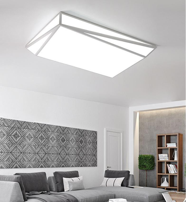 Acrylic LED Ceiling Light Geometric Figure | DWHOME