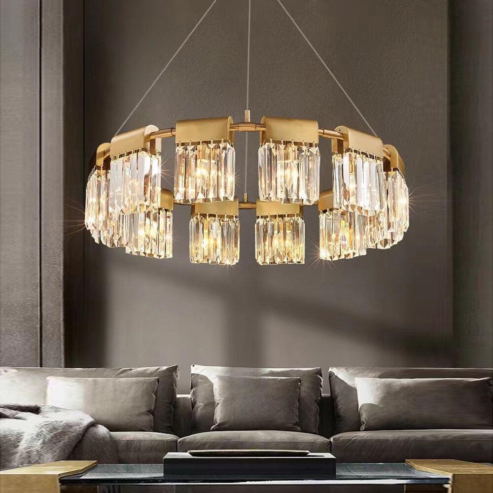 Gio Collection Crystal Modern Chandelier | DWHOME