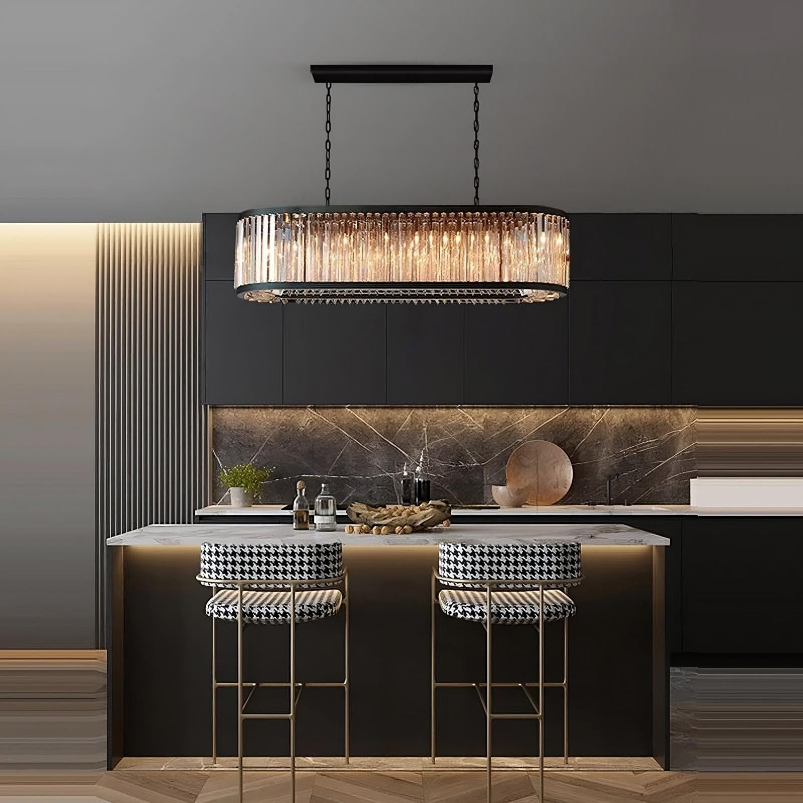 Gio Crystal Dining Room Chandelier | DWHOME