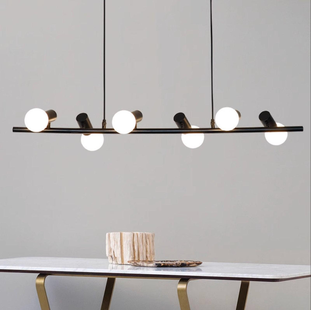 Hanging Doves Kitchen Island Minimalist Line Pendant Light | DWHOME