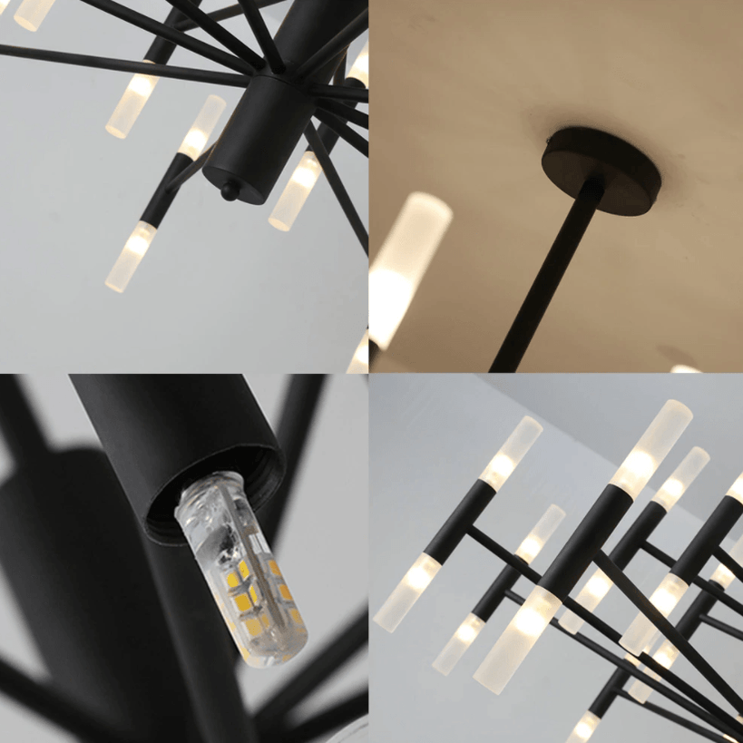 Molecular LED Chandelier exclusive at DWHOME