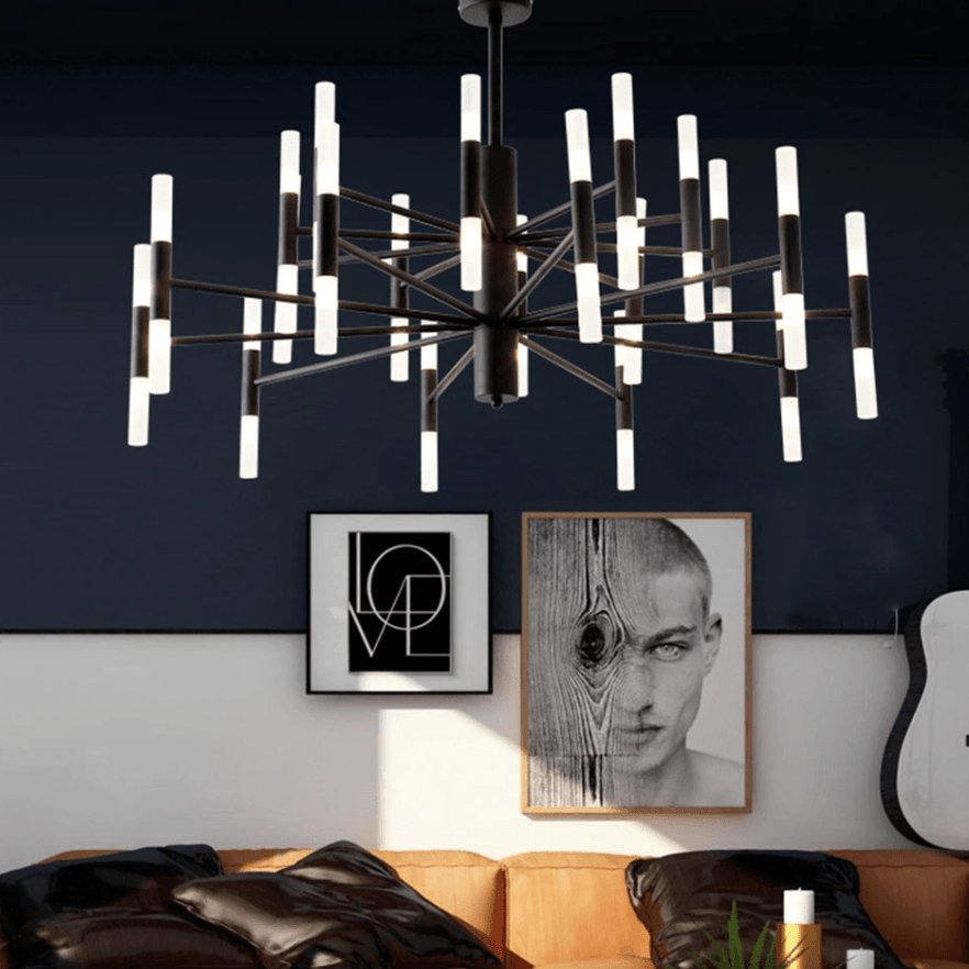 Molecular LED Chandelier exclusive at DWHOME