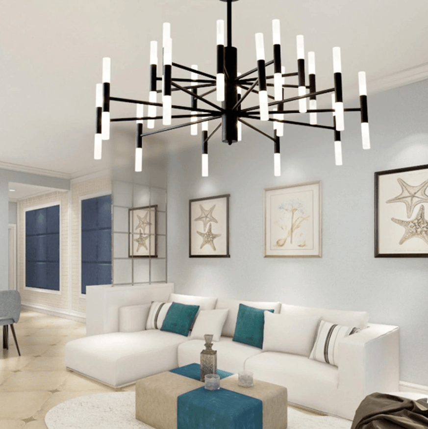 Molecular LED Chandelier exclusive at DWHOME